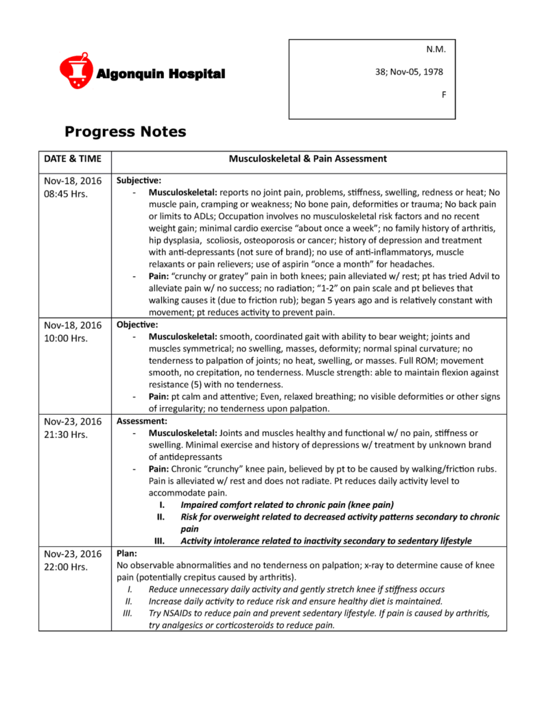 3 SOAP NOTE Plan Examples Guide Outline MSNStudy